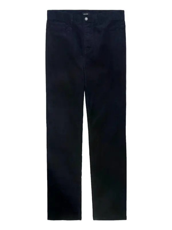 Zadig&Voltaire Straight-leg Trousers - Blue