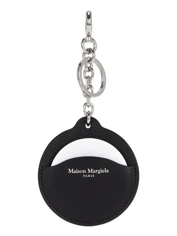 MAISON MARGIELA Air Tag Key Ring - Black