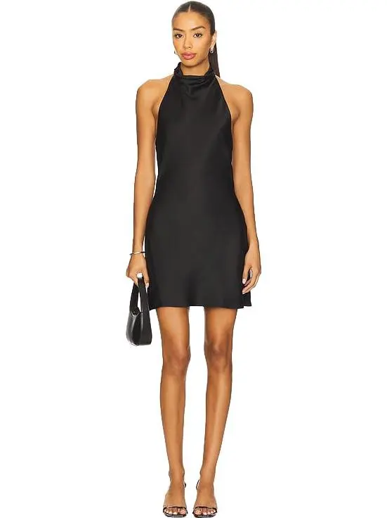 ANINE BING Eliana Mini Dress - Black