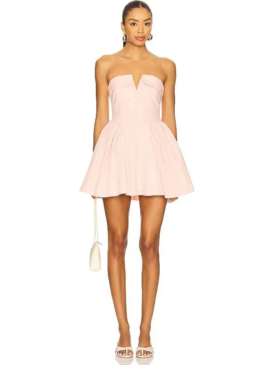 MORE TO COME Paola Mini Dress - Pink