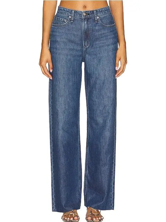 Rag & Bone Featherweight Logan Wide Leg - Delmont