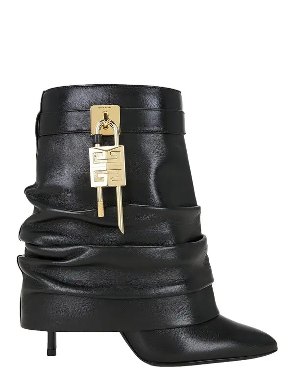 Givenchy Shark Lock Ankle Boot - Black