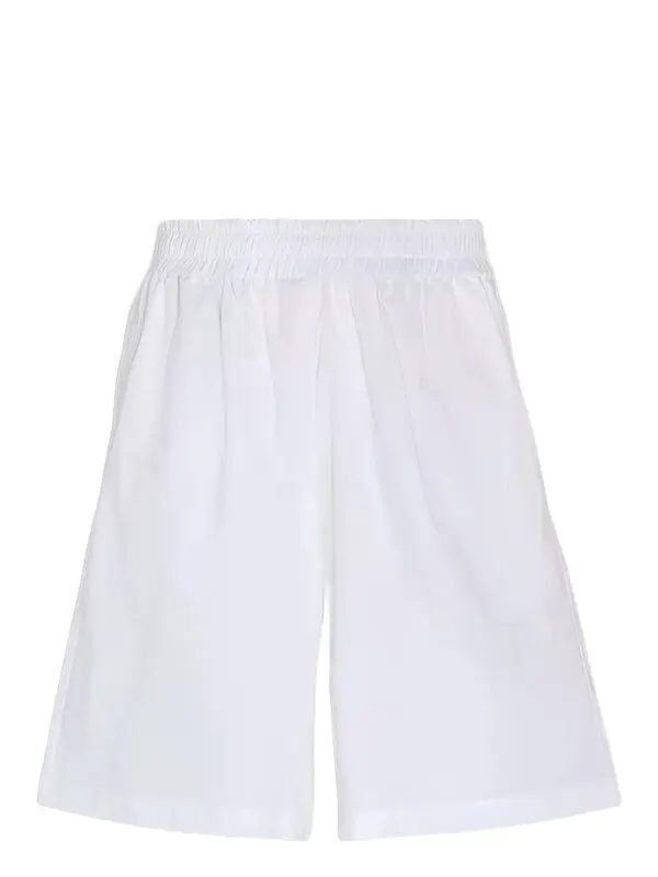 FAMILY FIRST Elasticated Waistband Shorts - White