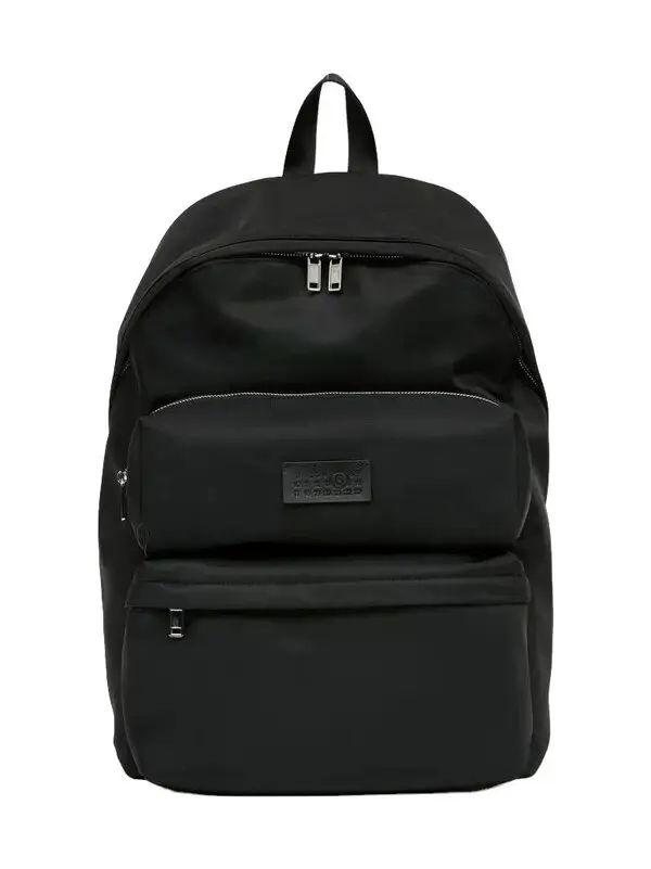 MAISON MARGIELA Numbers-patch Backpack - Black