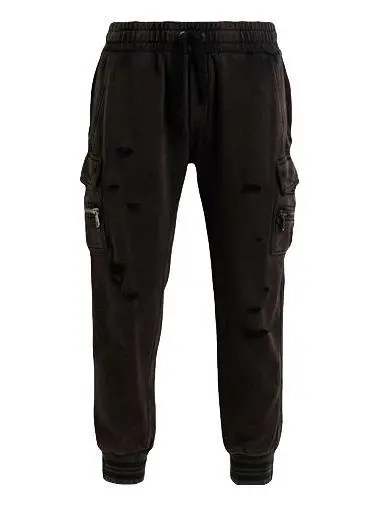 Dolce & Gabbana Cotton Cargo Pants - Brown