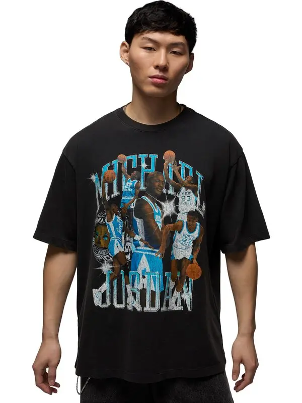 JORDAN Flight Essentials Graphic T-shirt - Black