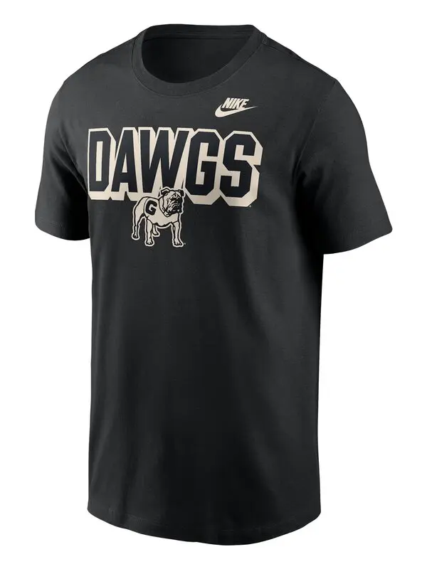 Nike Georgia Team Bold College T-shirt - Black