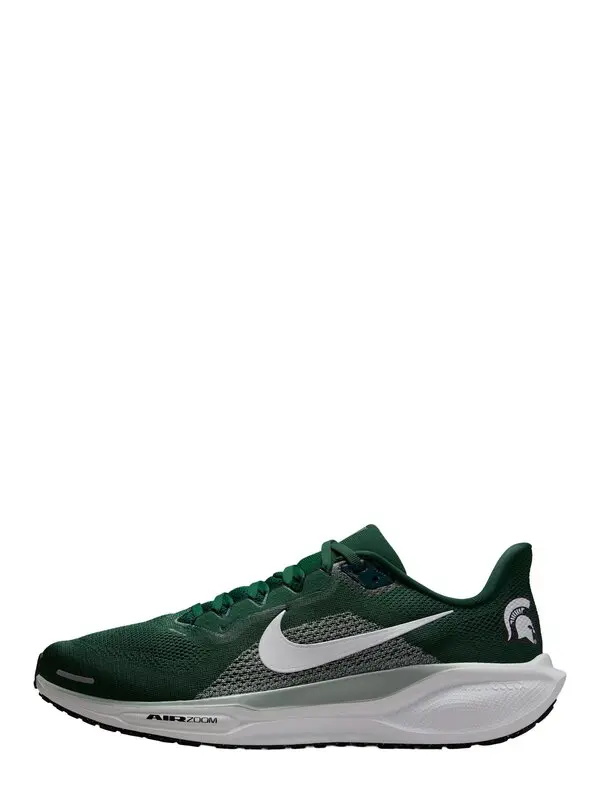 Nike Michigan State Pegasus 41 College Road Running Shoes - Green