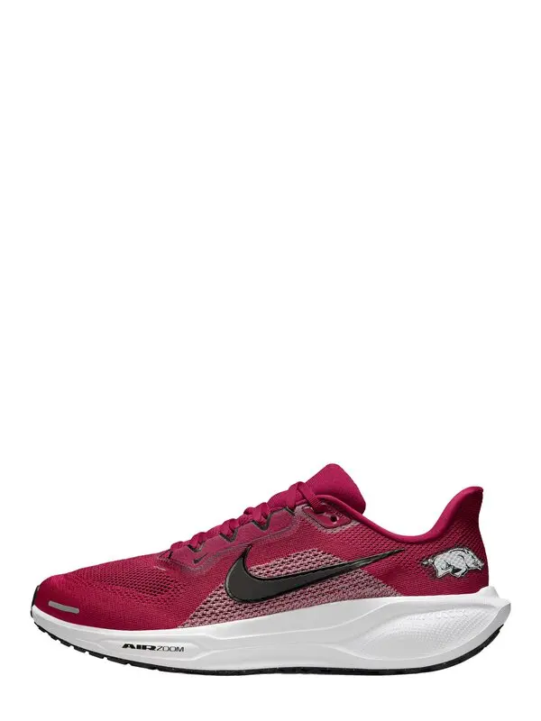 Nike Arkansas Pegasus 41 Road Running Shoes - Red