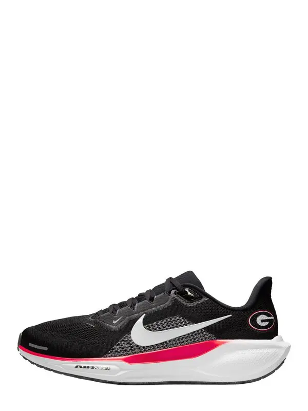 Nike Georgia Pegasus 41 College Road Running Sneakers - Black