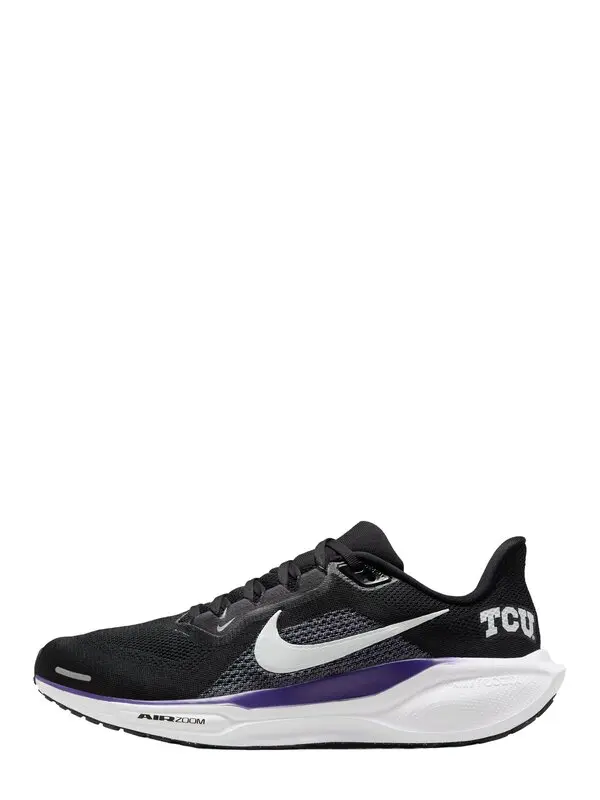Nike Tcu Pegasus 41 College Road Running Shoes - Black
