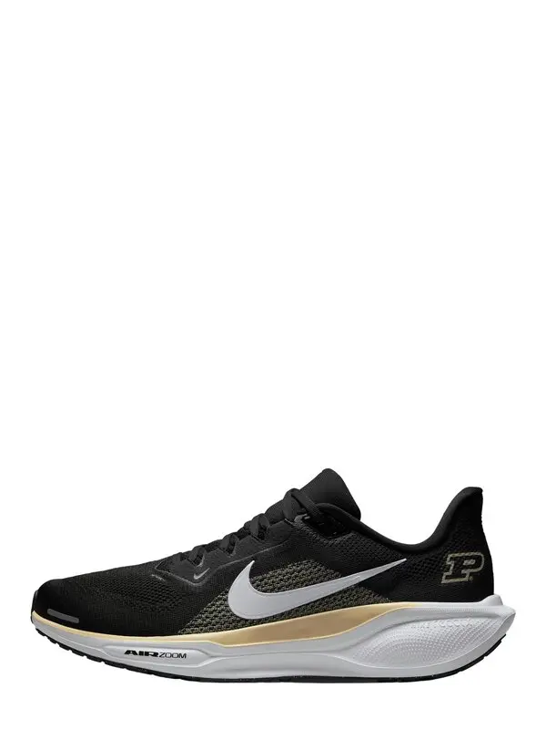 Nike Purdue Pegasus 41 College Road Running Shoes - Black