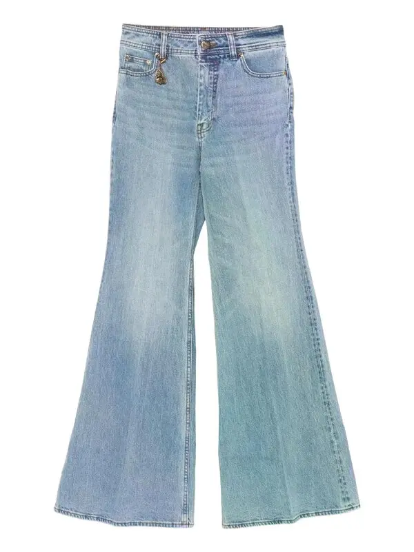 Zimmermann Charm Flared Jeans - Blue