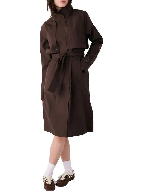 LOLE Alizé Rain Trench Coat - Java