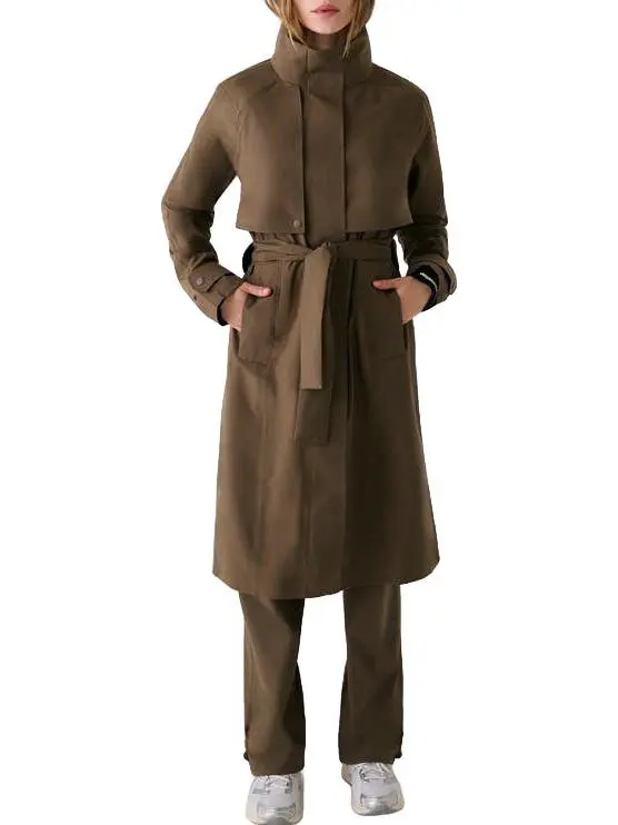 LOLE Alizé Rain Trench Coat - Mocha