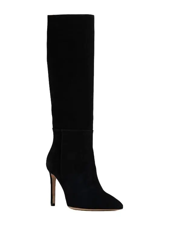 BEAUTIISOLES Yara Pointed Toe Knee High Boots - Black
