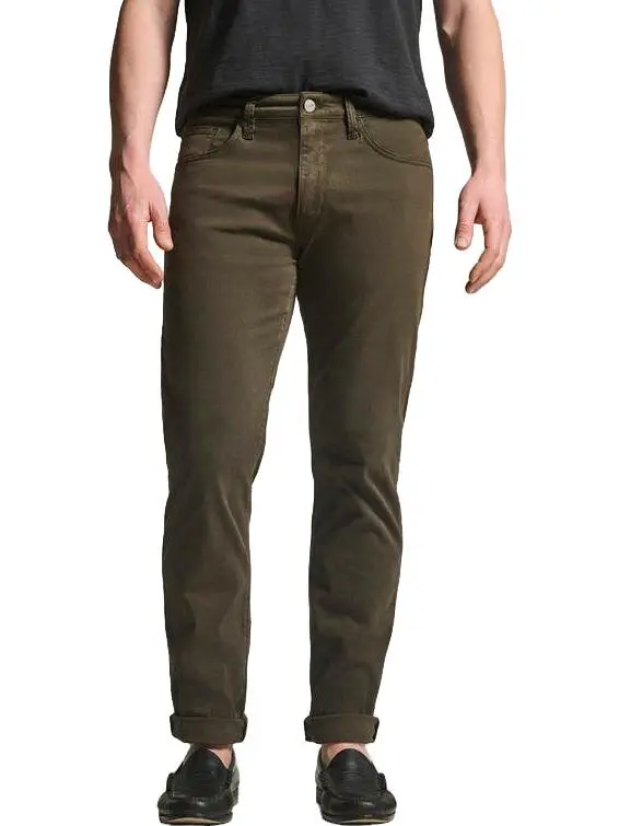 34 Heritage Courage Straight Leg Twill Pants - Cactus Green Twill