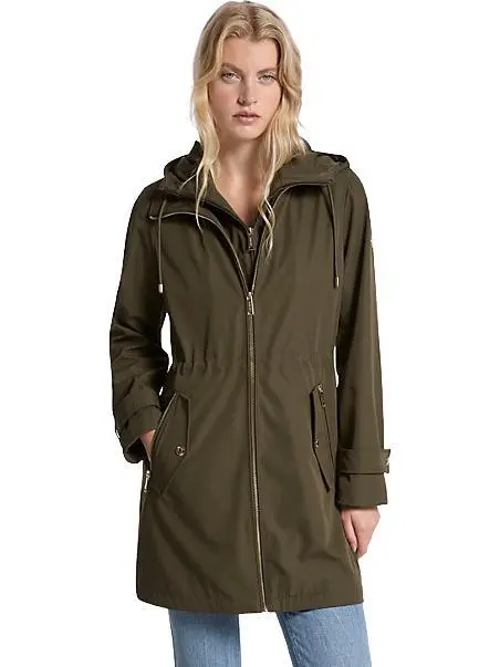 Michael Kors Water-resistant Anorak - Green