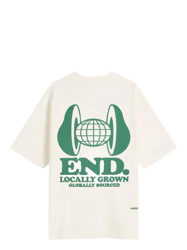 END. Locally Grown T-shirt - Ecru