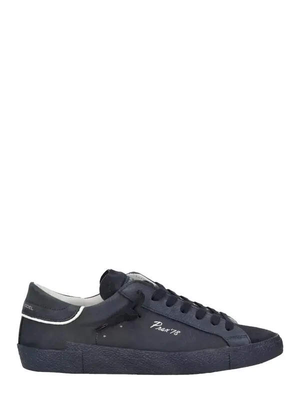 Philippe Model Leather Low-top Sneakers - Blue