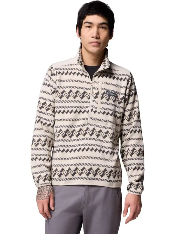 Columbia Sweater Weather™ Ii Printed Half Zip Pullover - Dark Stone Knitknot