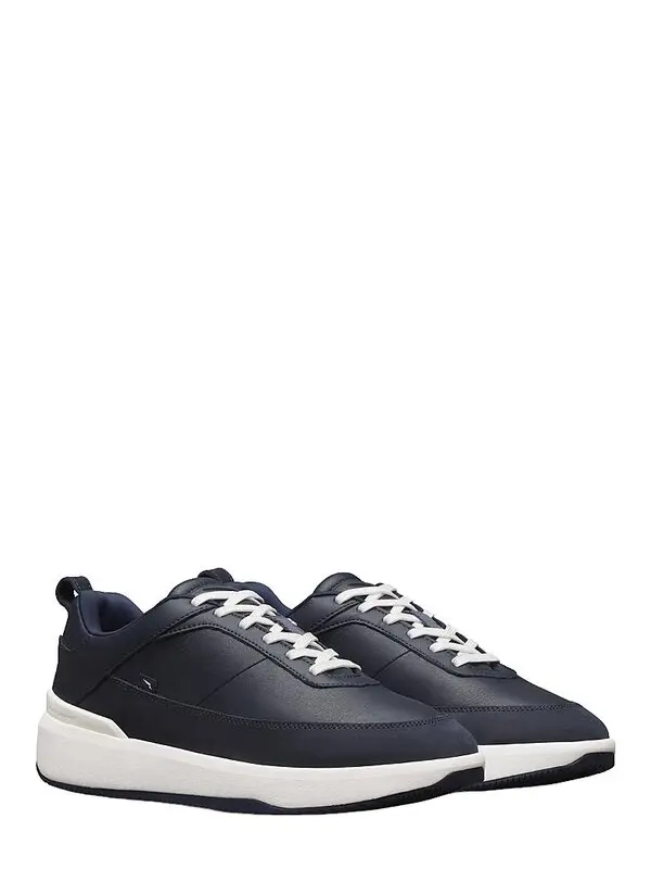 Wolf & Shepherd Baller One Sport Lace Up Sneakers - Navy/white