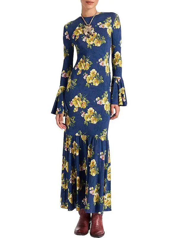 La DoubleJ Alba Dress - Riptide Midnight Blue