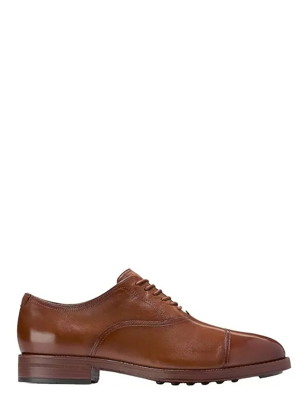 Cole Haan Ledley Grand Cap Toe Oxford - British Tan