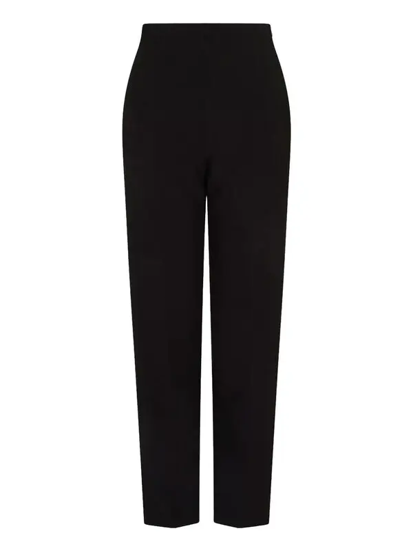 Emporio Armani High-waisted Pocket Pants - Black