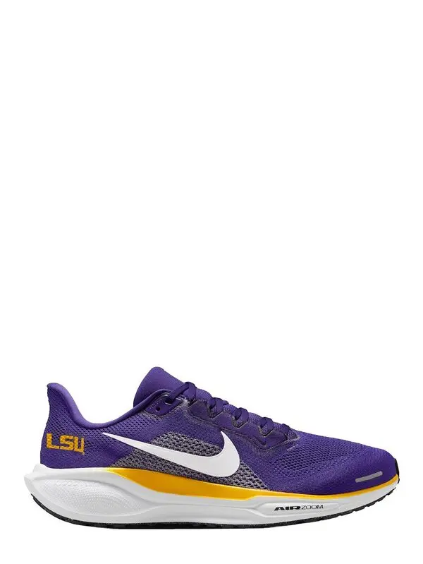 Nike Zoom Pegasus 41 Lsu Tigers Sneakers - Court Purple/university Gold/white