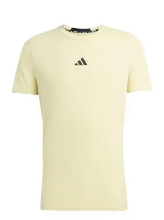 Adidas Designed For Workout Tee Shirt - Powder Yellow
