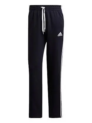 Adidas Essentials Fleece Open Hem 3stripes Pant - Legend Ink