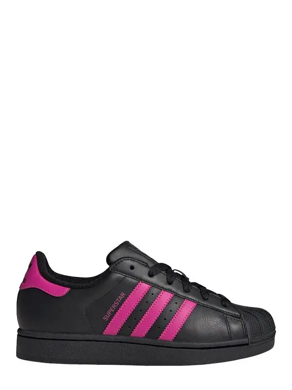 Adidas Superstar Ii Sneakers - Core Black/semi Lucid Fuchsia