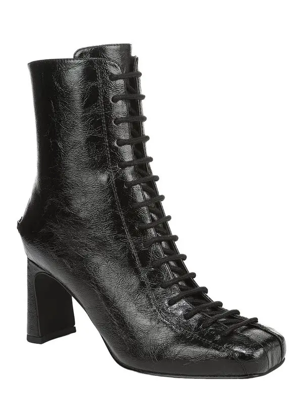 CIRCUS NY BY SAM EDELMAN Kendra Lace-up Booties - Black