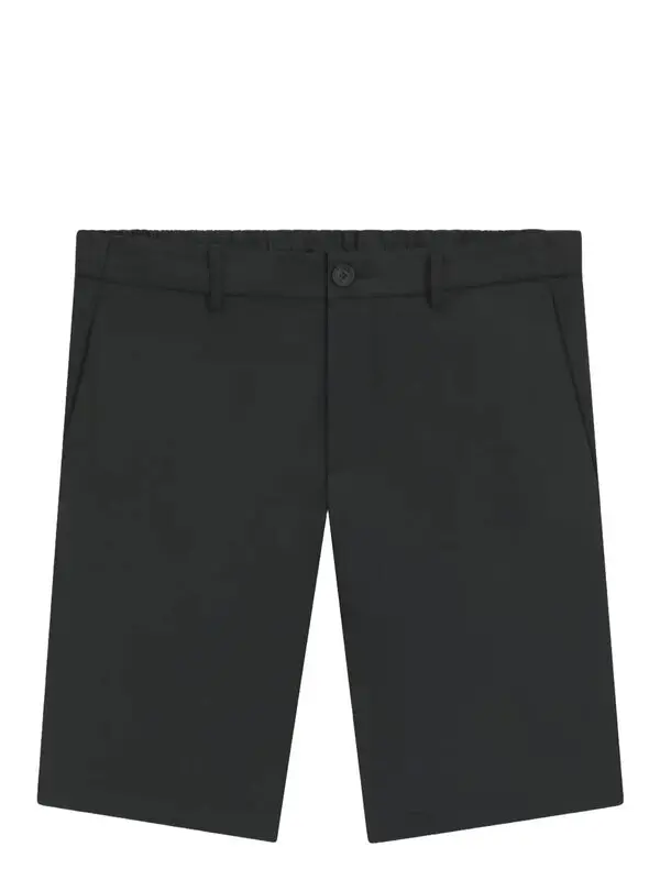 Hugo Boss Button-fastening Pocket Shorts - Black