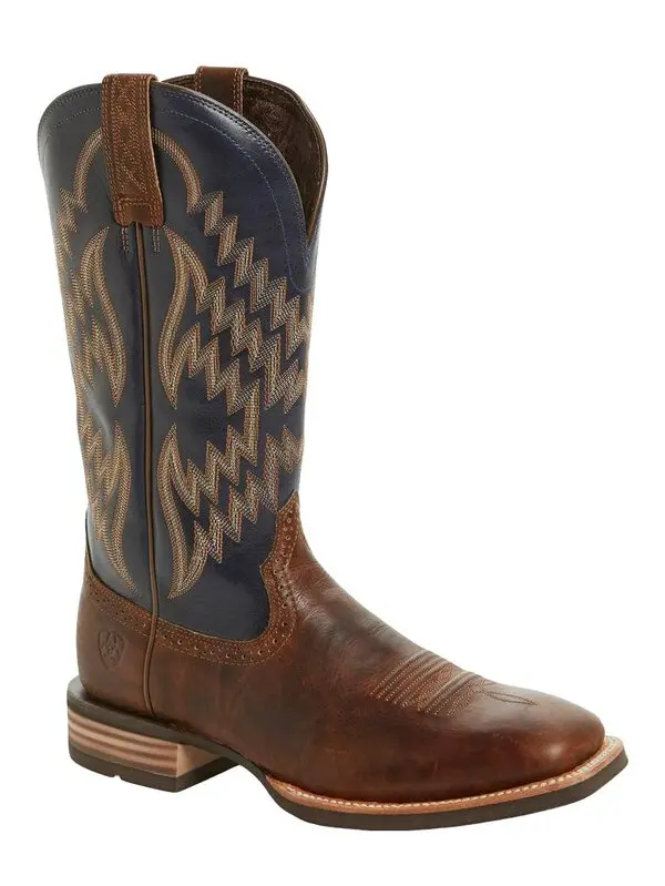Ariat Tycoon Nine-row Stitch Cowboy Boot - Brown
