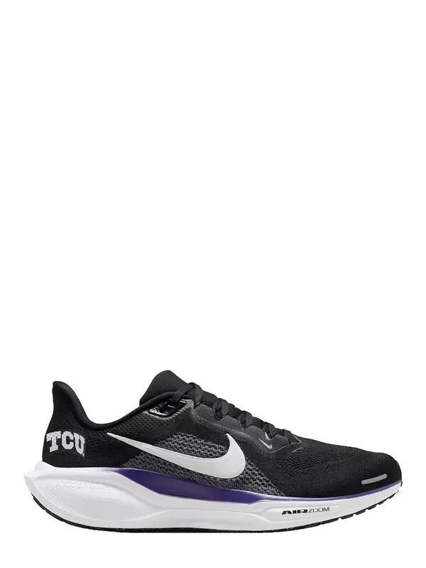 Nike Air Zoom Pegasus 41 Tcu Horned Frogs - Black/new Orchid/white