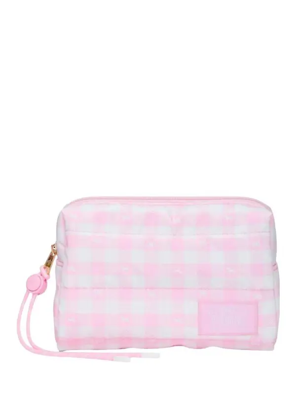 Pink X Loveshackfancy Makeup Bag - Icon Gingham