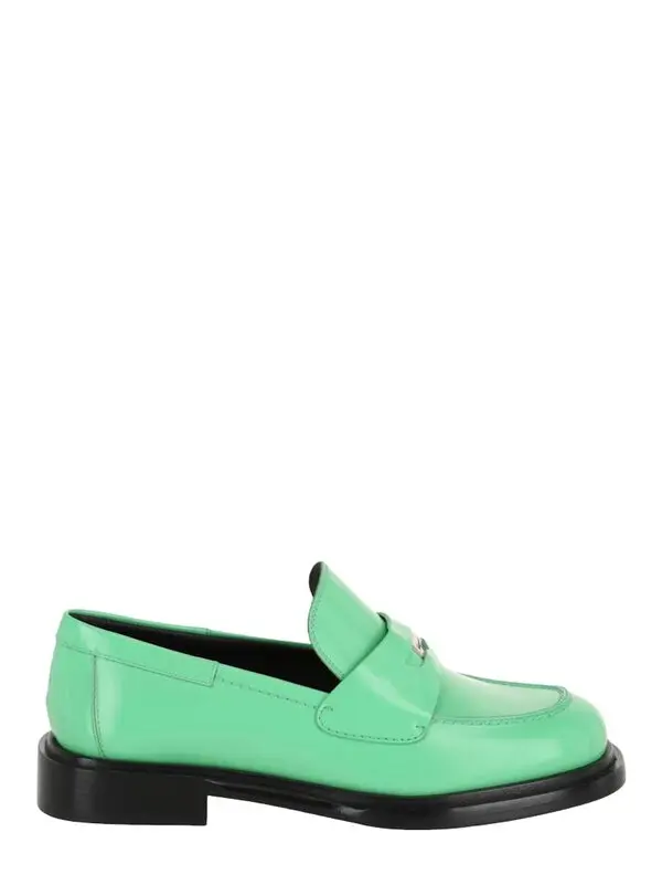 FERRAGAMO Nyx 30 Patent Penny Loafer - Green