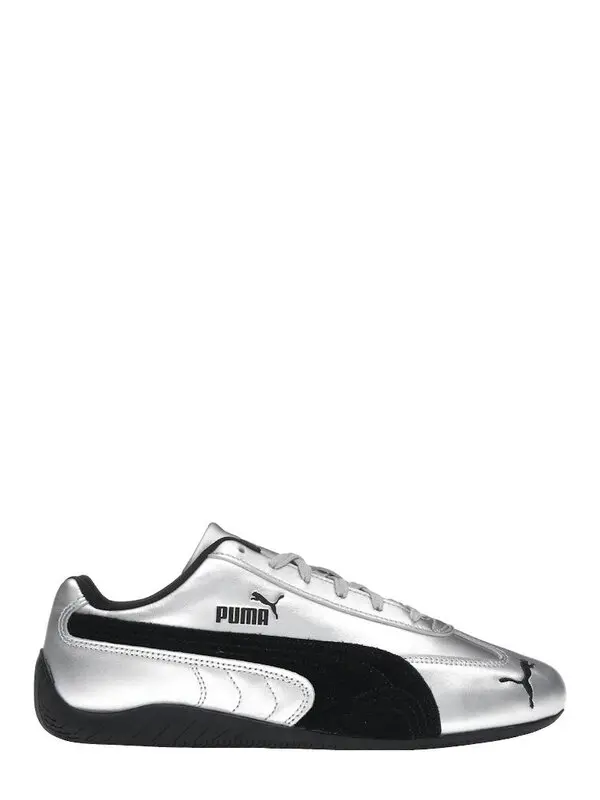 PUMA Speedcat Metallic Sneakers - Puma Silver/puma Black