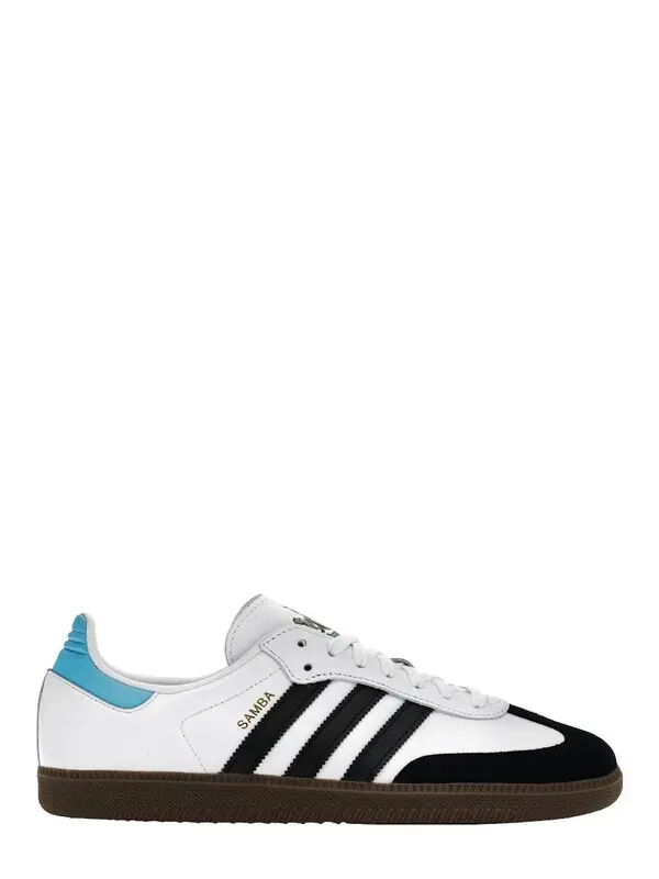 Adidas Samba Newcastle United Sneakers - Footwear White/core Black/sky Blue Rush