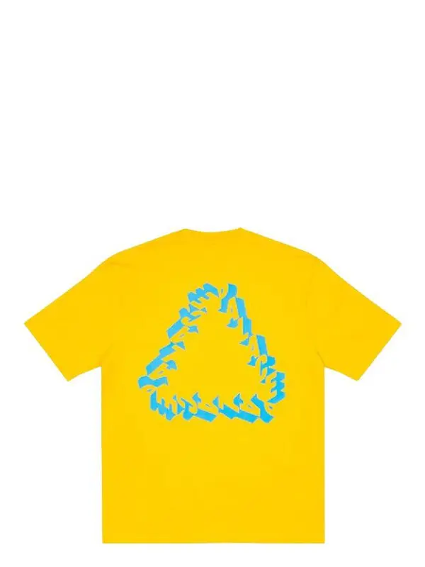 PALACE Nein Fuss T-shirt - Yellow
