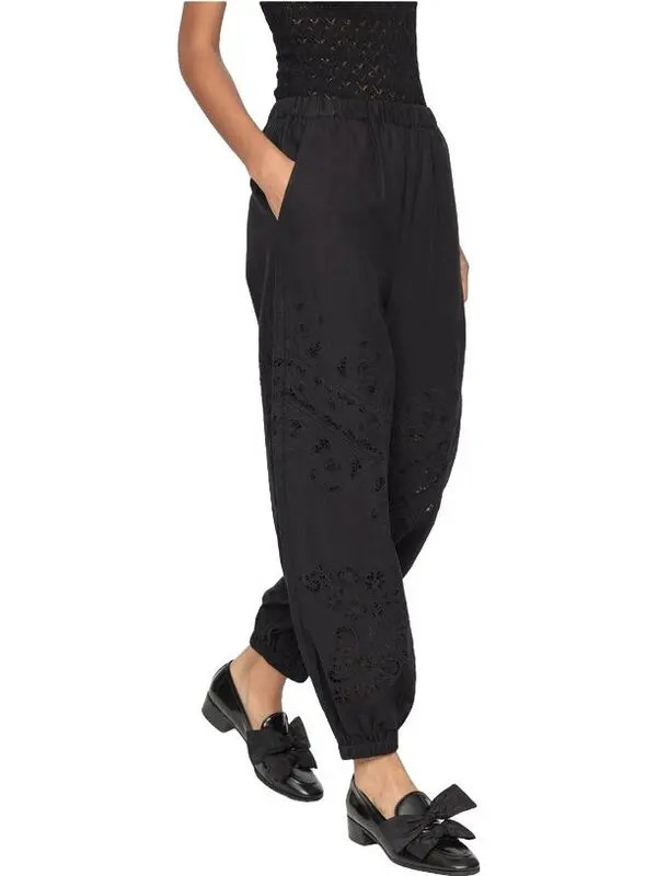 Sea Shanna Lace Pants - Black