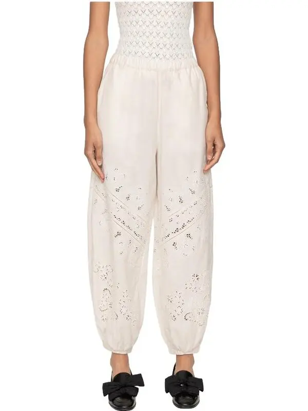 Sea Shanna Lace Pants - White