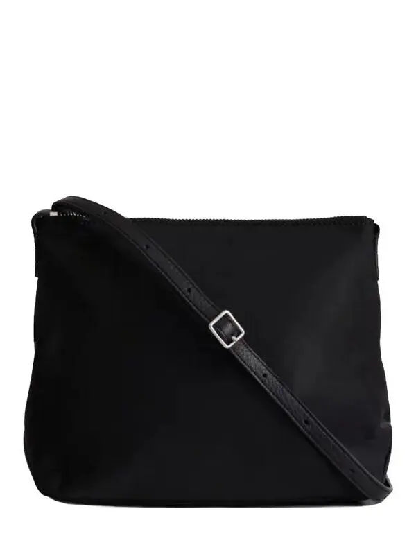 YU MEI Utility Zip-top Cross Body Bag - Black