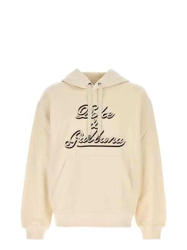 Dolce & Gabbana Cotton Sweatshirt - Yellow