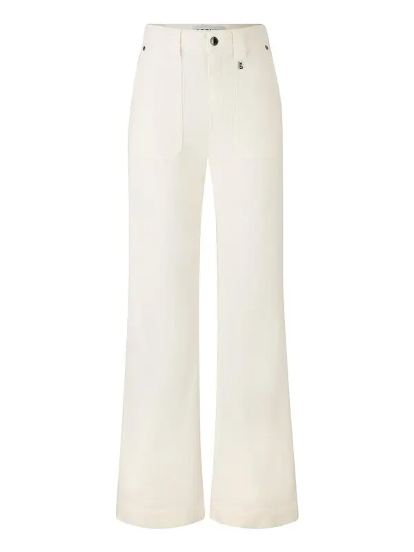 Bogner Devin Velvet Trousers - Cream