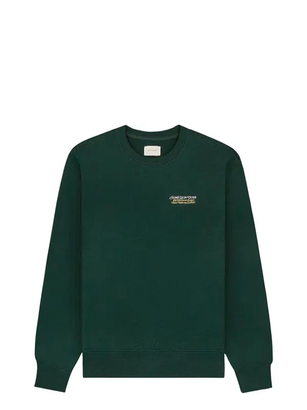 Aimé Leon Dore Monogram Crewneck Sweatshirt - Green