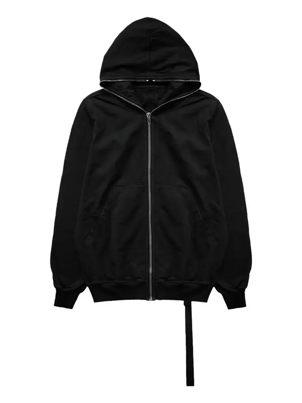 Rick Owens Jumbo Gimp Zip Hoodie - Black