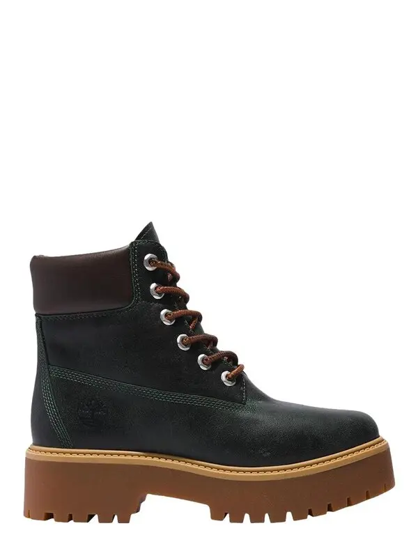 Timberland Stone Street 6-inch Platform Boots - Green